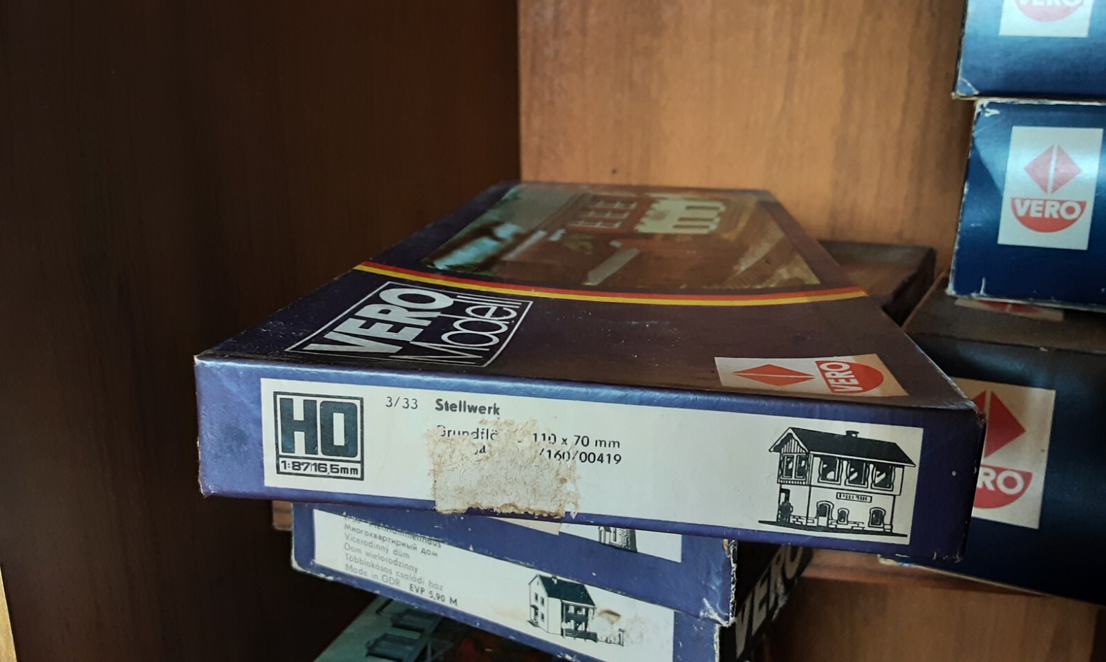 Vintage Vero Modell GDR East German Model Building Kits for HO Trains ...