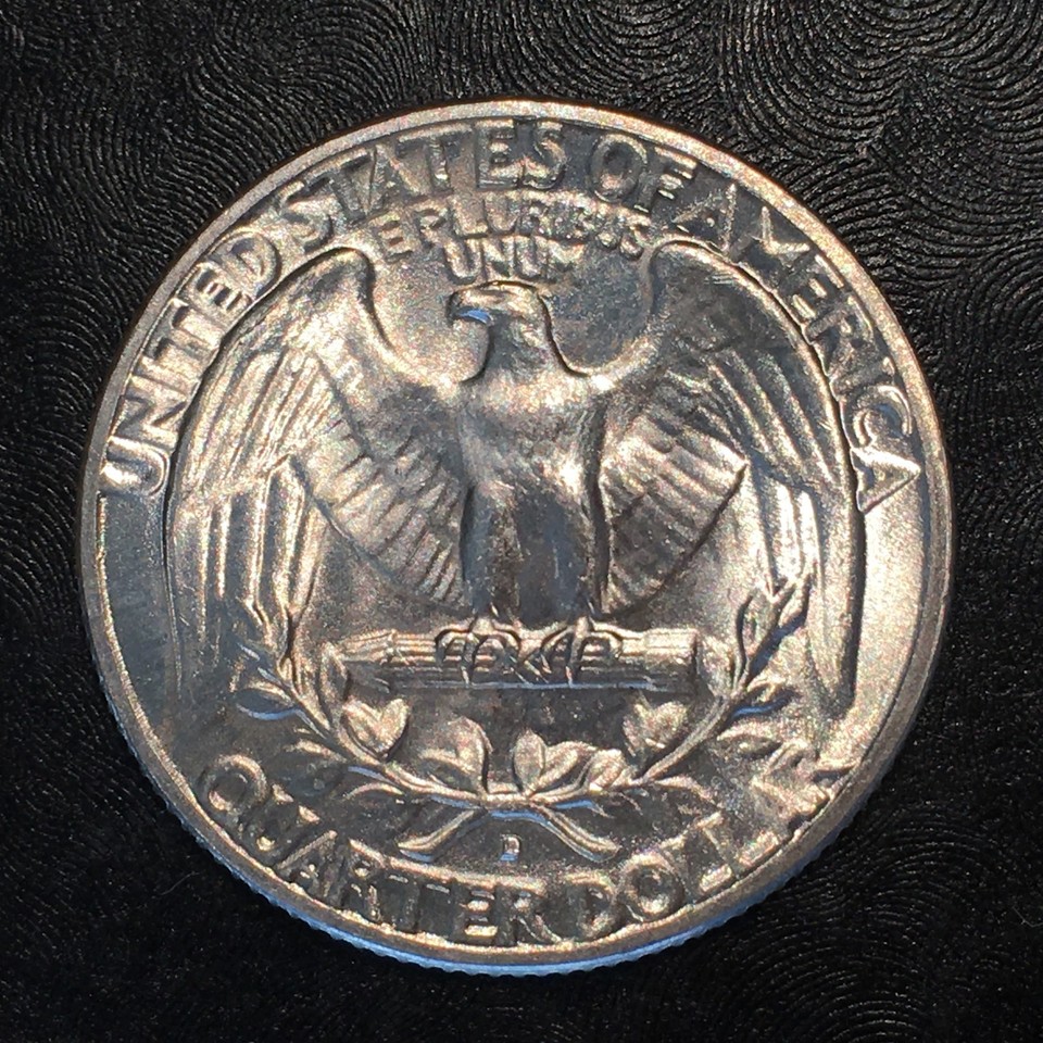 1950-D Washington Quarter - Superb Uncirculated - High Quality Scans # ...