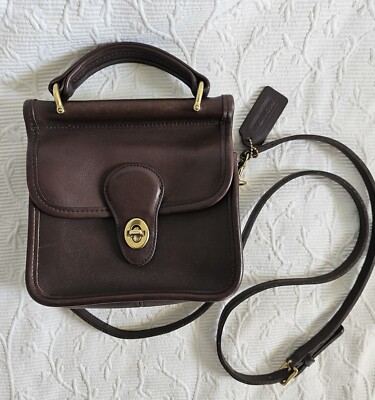 Vintage COACH Winnie (Mahogany - brown) Style # 9023 | eBay