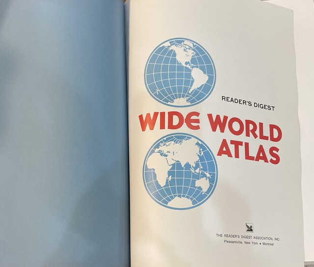 Reader's Digest Wide World Atlas by Rand McNally Staff, Reader's Digest ...