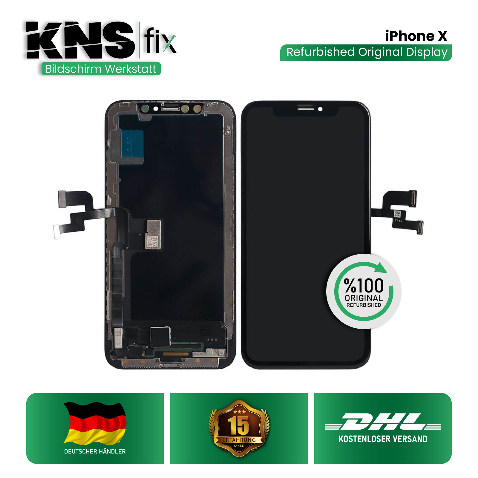iPhone X Original Display LCD Ersatzbildschirm Touch Screen ⭐ | eBay