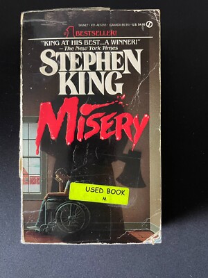 Misery by Stephen King (1987, Used Paper Cover) 9780670813643 | eBay