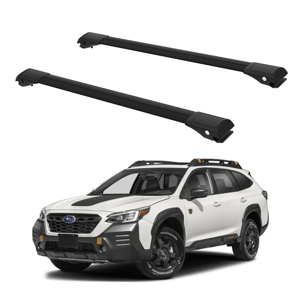 Subaru Outback Wilderness 2022-2024 Fit Roof Rack Cross Bars Black ...