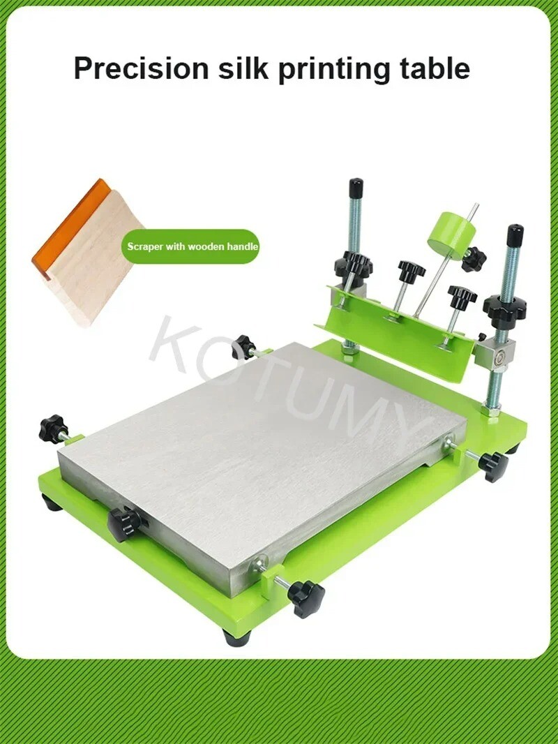 Small Screen Printing MachineManual Screen Printing TableScreen ...