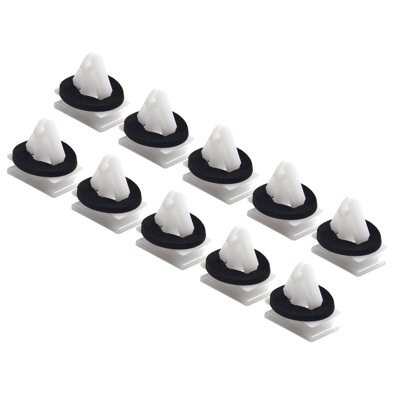 Cover Trim Clip Sill Moulding Accessories Parts Vehicle White 10 X ...