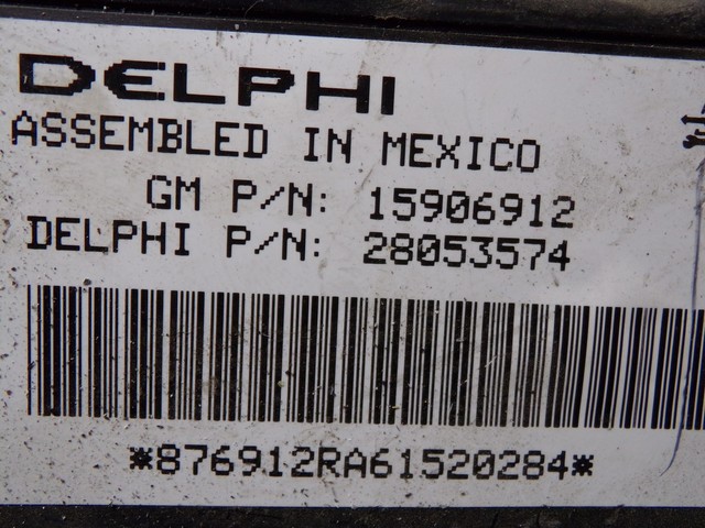 2007 Chevrolet Cobalt Body Control Module BCM 15906912 for sale online ...