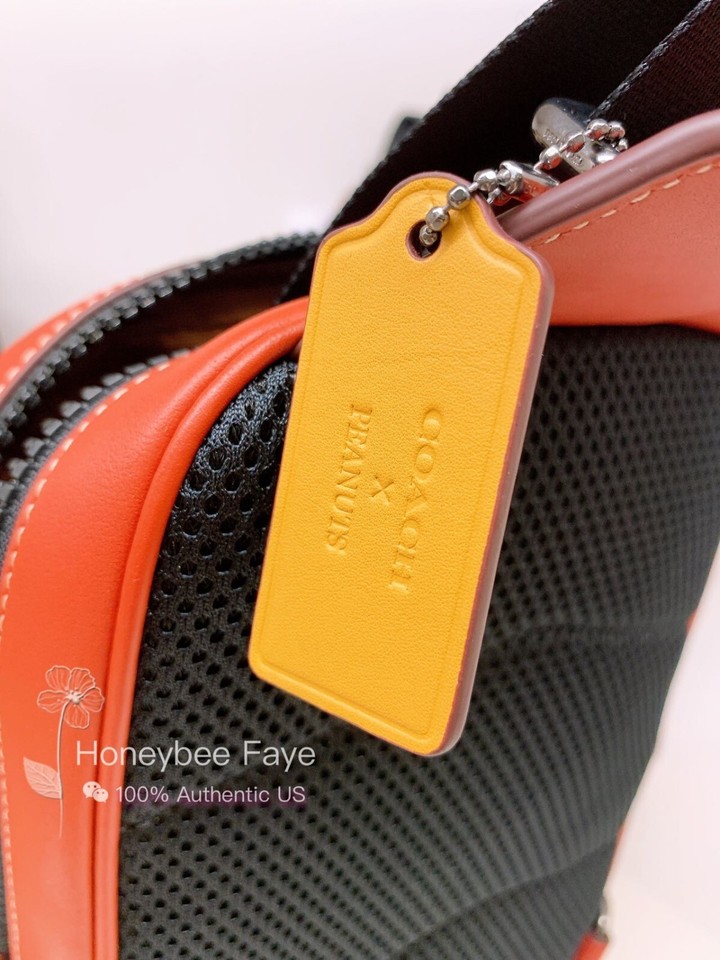 NWT Coach Track Pack 14 In Signature Canvas CL410 | eBay