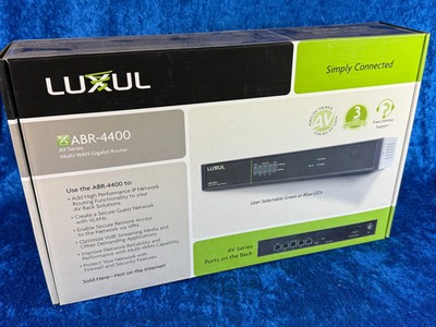 NEW! Luxul ABR-4400 Commercial Grade Multi-wan Gigabit Router | eBay