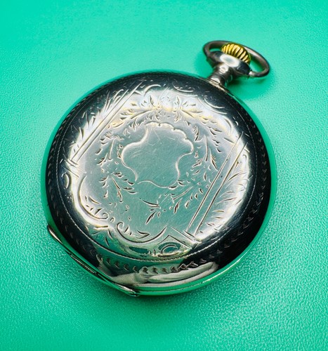 BILLODES ZENITH PURE SILVER VINTAGE ANTIQUE POCKET WATCH | eBay