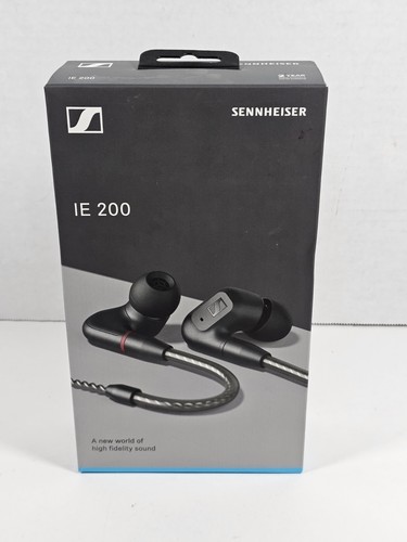 Sennheiser IE 200 Wired 3.5mm In-Ear Audiophile Headphones - Open Box ...