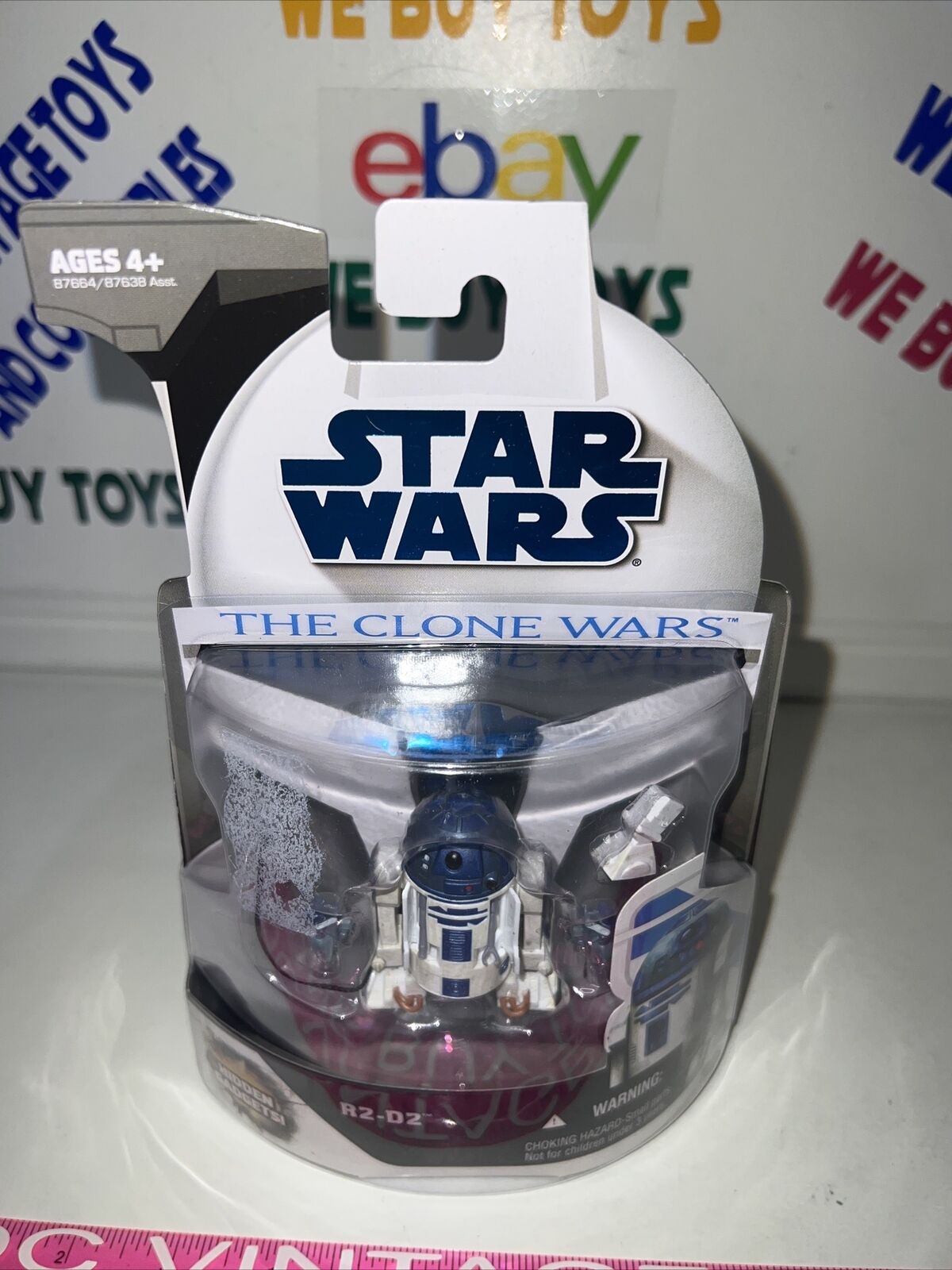 Star Wars Clone Wars Droids R2-D2 Figure No 8 hidden gadgets 2008 1st ...