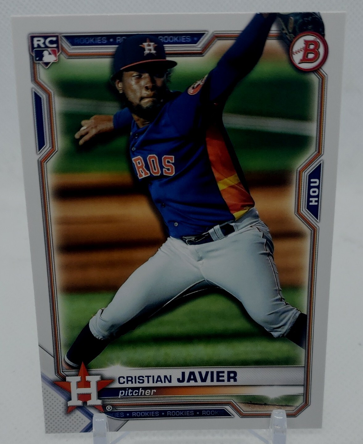 2021 Bowman #83 Cristian Javier Rookie Card RC Houston Astros | eBay
