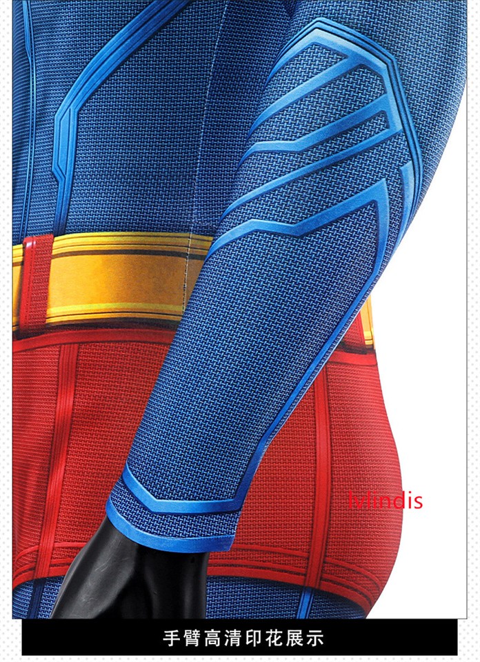 2025 Superman: Legacy Clark Kent Cosplay Costume Men Bodysuit Jumpsuits ...