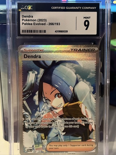 Dendra 266/193 Special Illustration Rare 2023 Pokemon Paldea Evolved ...