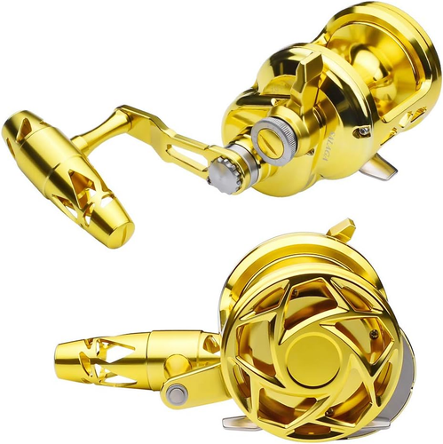 Fishing Conventional Jigging Reel Saltwater - Heavy Duty Deep Ocean Big ...