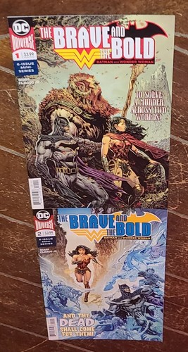 The Brave & the Bold #1 & #2 by Liam Sharp, (2018, DC): Batman/Wonder ...