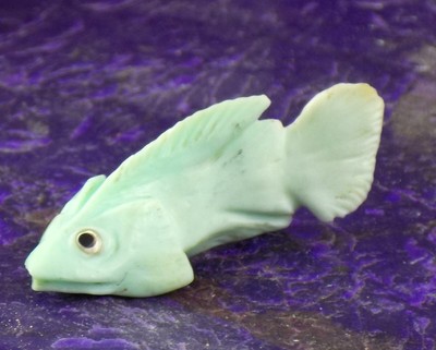 ZMT Ricky Fish Fetish by Ricky Laahty - Natural Chrysoprase | eBay