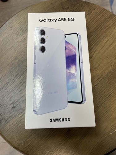 SamsungA55 5g ( SM-A556E/DS ) 128gb With 8GB Ram. Brand New ………Ice Blue ...
