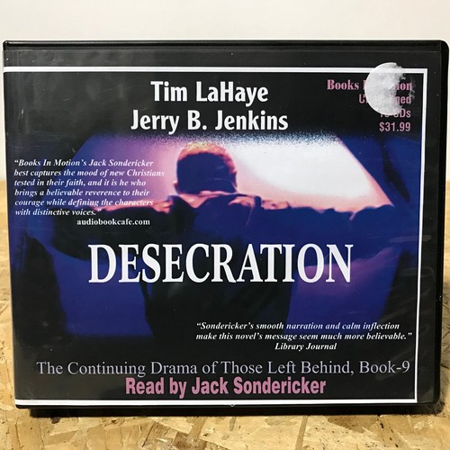 Desecration by Tim LaHaye, Jenkins 10 CD Unabridged Audiobook Left ...