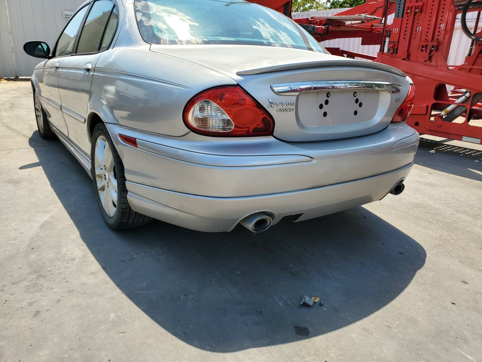 2001 2002 2003 2004 2005 2006 07 2008 JAGUAR X-TYPE SPORT REAR BUMPER ...