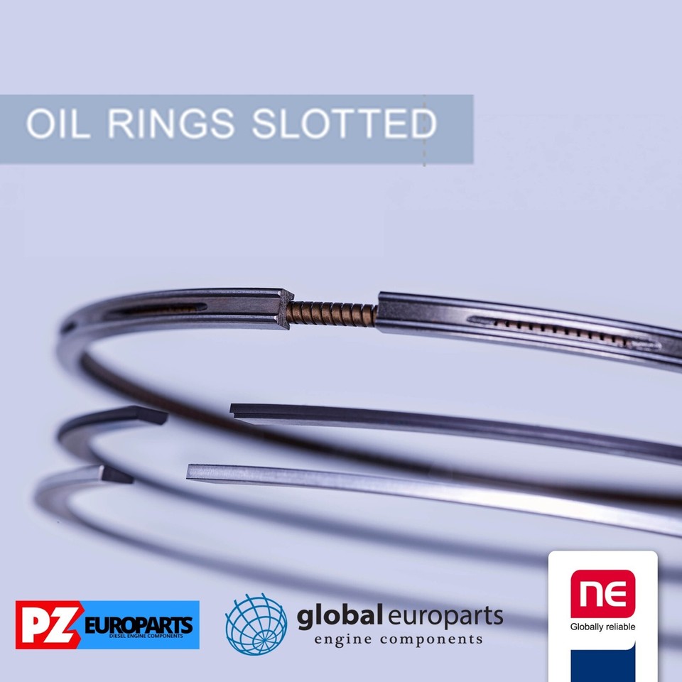 1 PISTON & RINGS FOR MERCEDES C200 C250 E250 E300 OM604 OM605 OM606 (US ...