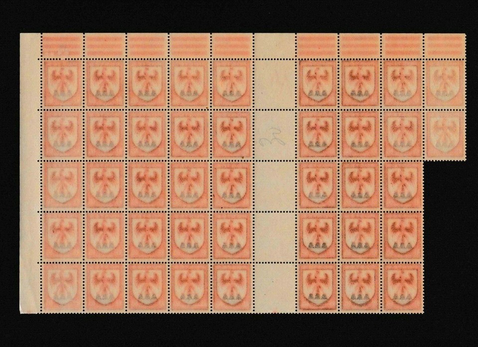 France sheet 42 Stamps Country of Nice 1946 0.60ct MNH | eBay
