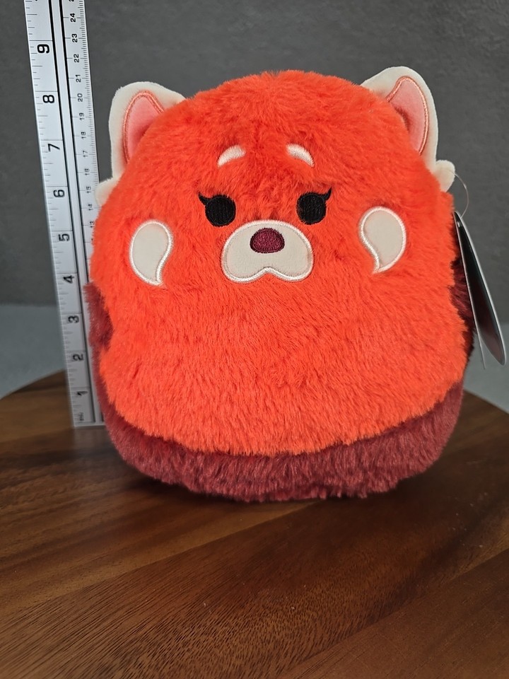 Squishmallows 8" Fuzz-A-Mallows Red Panda Mei Soft And Cuddly | eBay