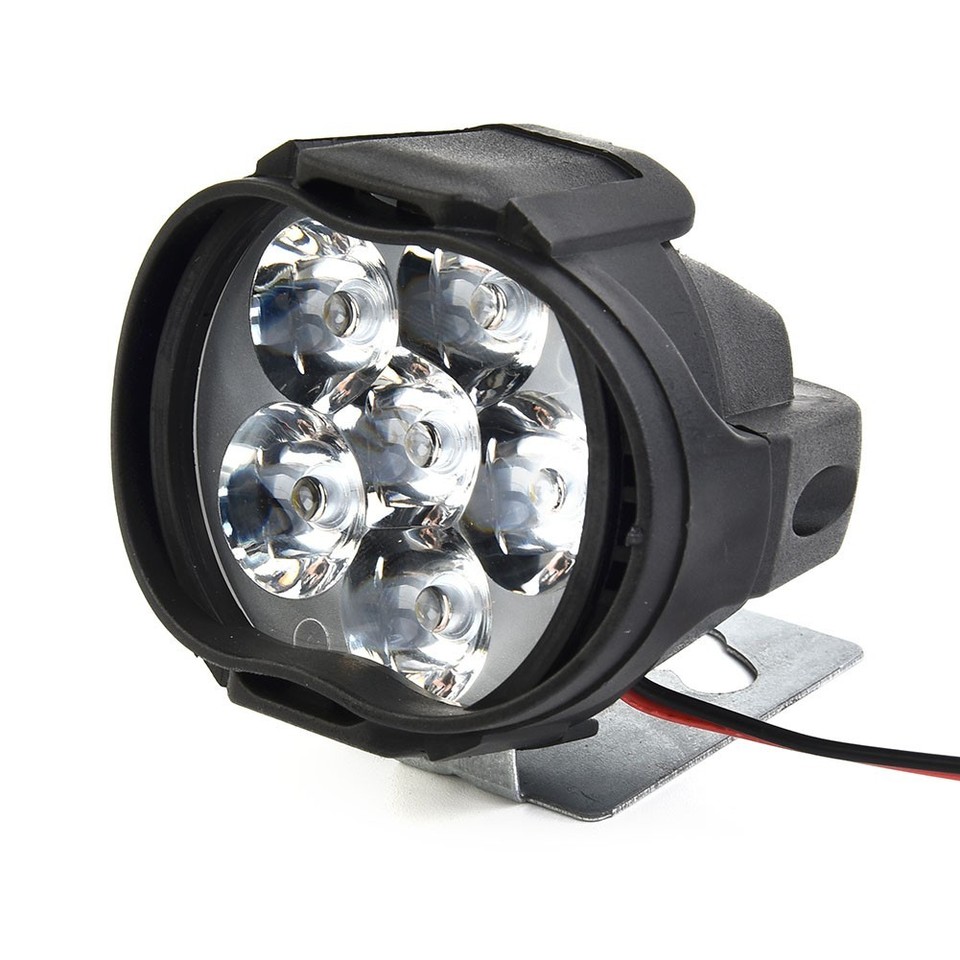 Work light Headlight Spot Fog Lights 6 LED Waterproof Work 12V 8W 2pcs ...