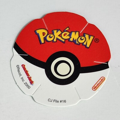 2000 Premium Cracker Jack Prize Nintendo Pokemon Sunflora Flix Pog Toy ...