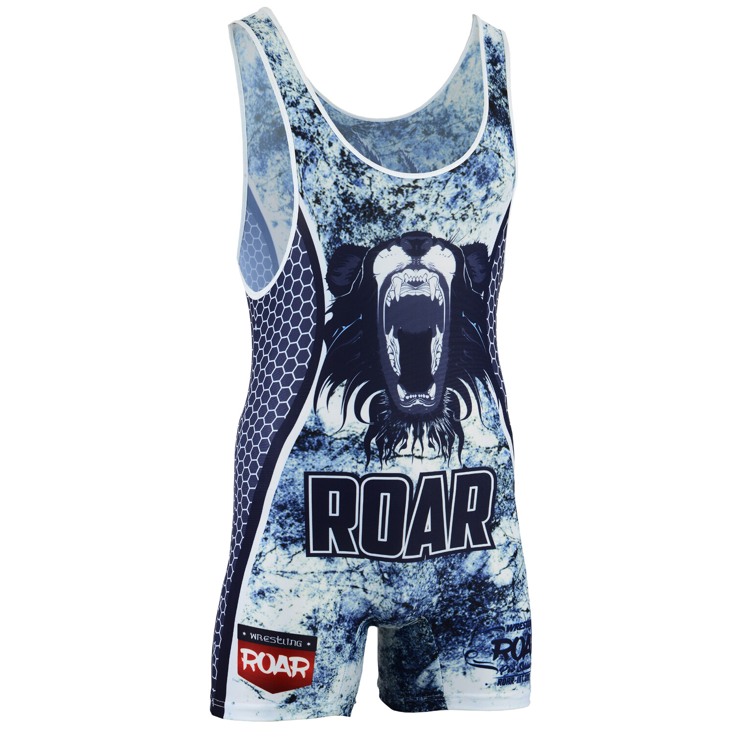 ROAR Heavy Weight Adult Wrestling Singlet High Cut Ringer Trikot | eBay