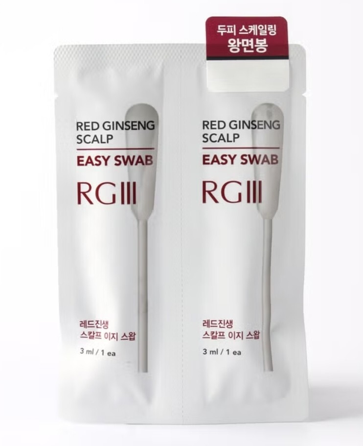 RGIII RG3 RED GINSENG SCALP EASY SWAB 3ml Hair Loss Clinic | eBay