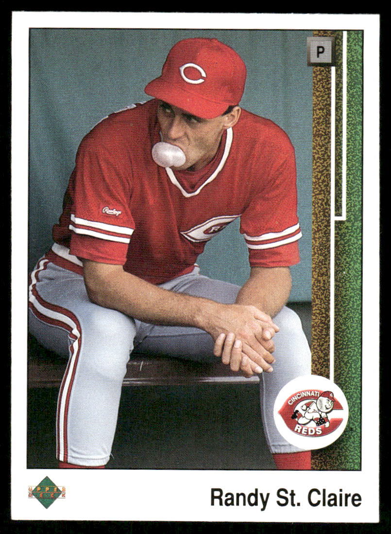 Randy St. Claire 1989 Upper Deck #29 Cincinnati Reds | eBay