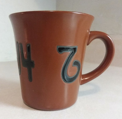 BUCKAROO COWBOY LIVING STONEWARE WESTERN CATTLE BRANDS COFFEE MUG | eBay