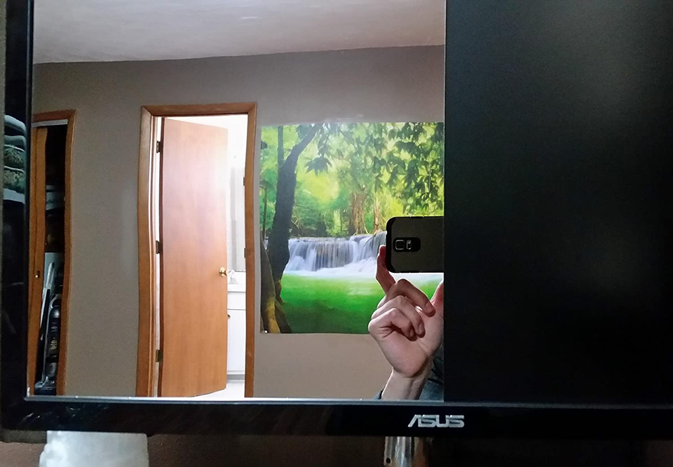 12x2x0.04 Inch Acrylic See-Through Mirror, Two-way mirror, 30% ...