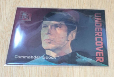 Star Trek The Original Series Spock Undercover Lenticular Card L2 ...