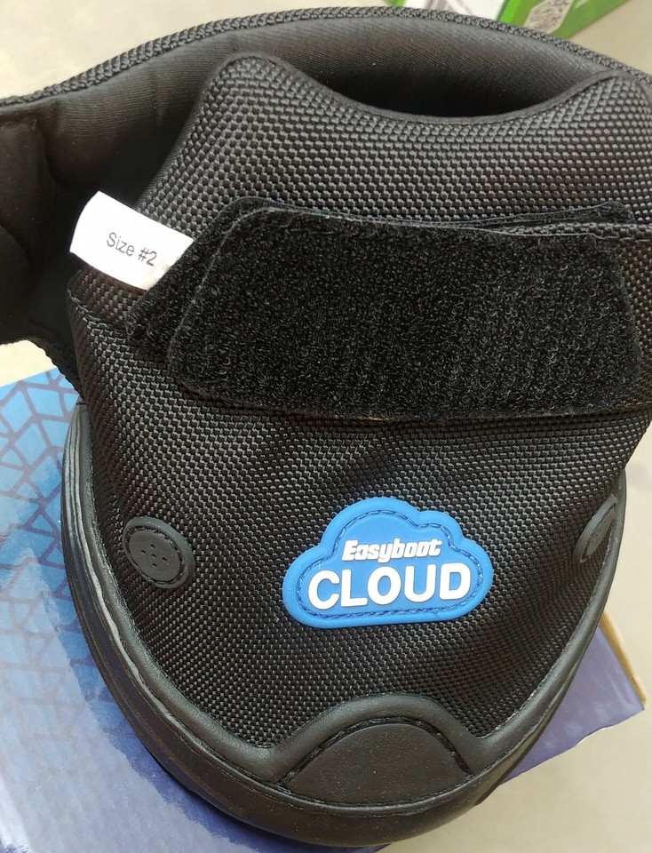 EasyCare Easyboot Cloud Therapy Therapeutic Horse Hoof Recovery Boots Black | eBay