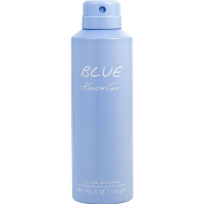 Kenneth Cole Blue All Over Body Spray Men 6 oz / 170 g New Free ...