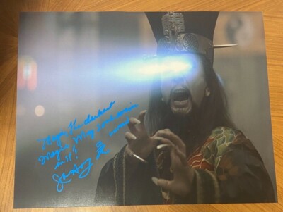 * JAMES HONG * signed 16x20 photo * BIG TROUBLE IN LITTLE CHINA * PROOF ...