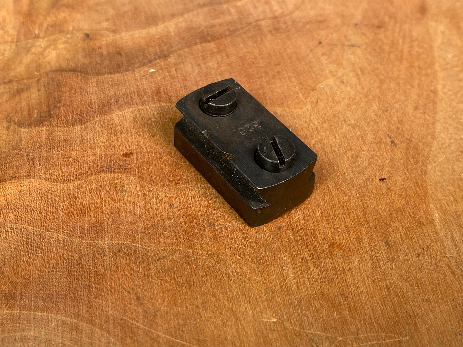 VINTAGE REDFIELD LYMAN GLOBE TARGET FRONT SIGHT BASE Unertl scope Block ...