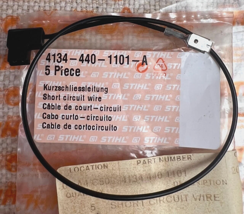 OEM STIHL Short Circuit Wire 4134 440 1101 for sale online | eBay