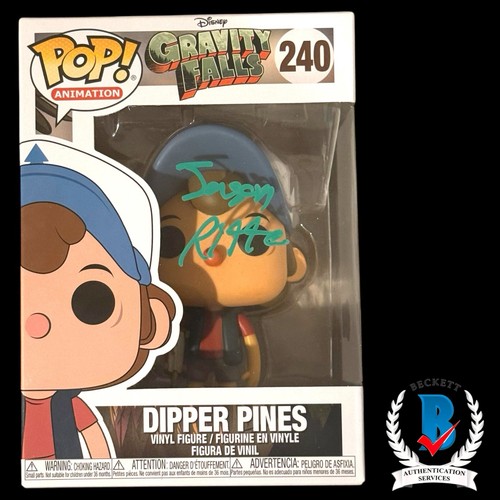 Jason Ritter Signed Dipper Pines Funko Pop #240 BAS Beckett COA Gravity ...