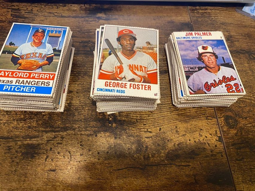 Huge Lot of over 200 1975-1979 MLB Hostess Hand Cut Baseball Cards HOF ...