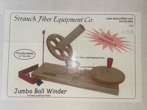Strauch Jumbo Ball Winder Wood Yarn Wool Fiber Winder USA New In Box | eBay