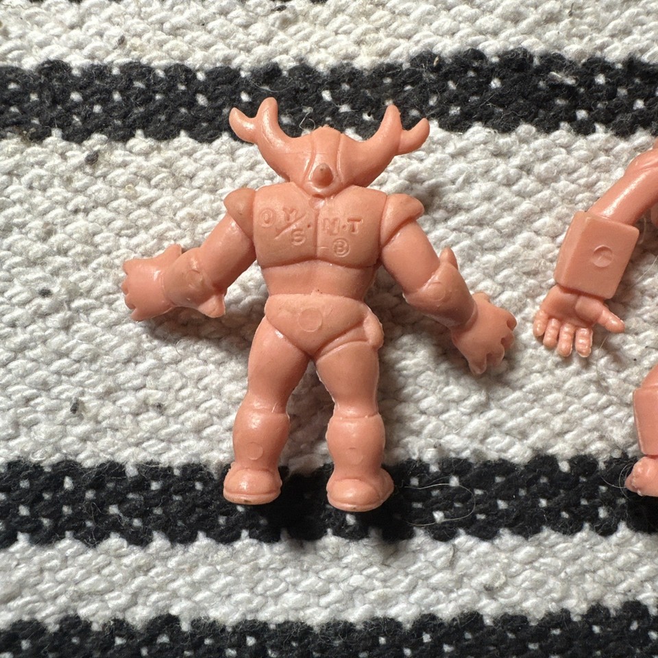 Vtg 1980's Mattel M.U.S.C.L.E. Muscle Men Action Figures Lot of 3 Skin ...