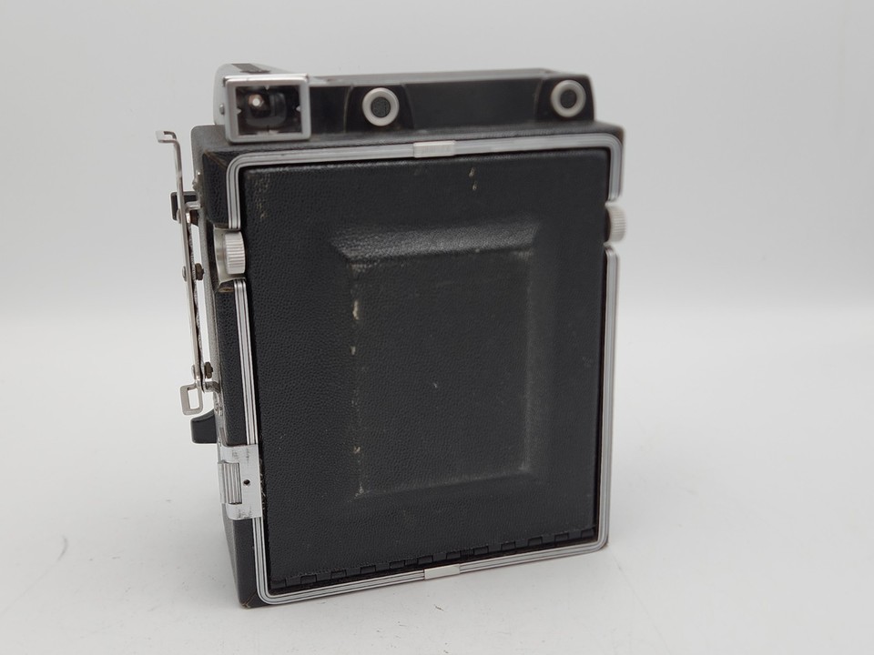 Graflex Crown Graphic 4x5 Large Format Press Camera w/ Optar 135mm F4.7 ...