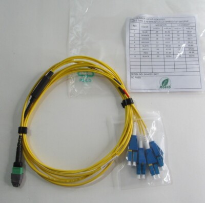 NEW TRIPP LITE 2.1M MTP/APC(F)-LC UNIBOOT 8F SM OFNP FIBER OPTIC PATCH CABLE | eBay