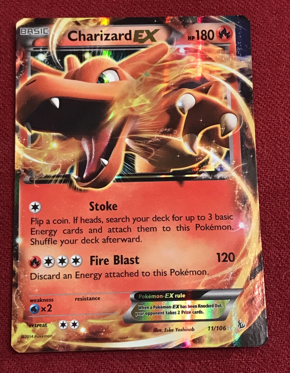 Basic Charizard Ex Card
