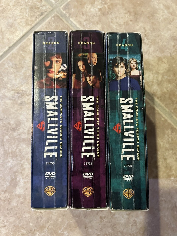Smallville: DVD Lot (Seasons 2-4) | eBay
