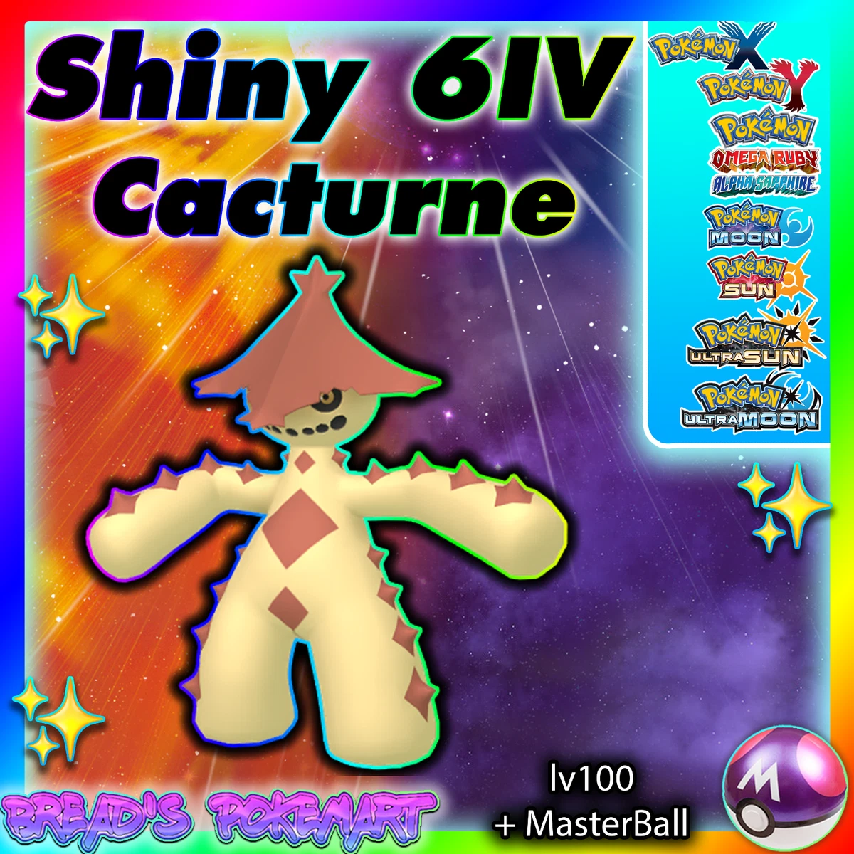 Shiny Cacturne X And Y
