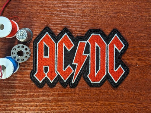 ACDC Band 3x4.75" | Hard Rock Heavy Metal Embroidered Iron On Medium Sized Patch | eBay